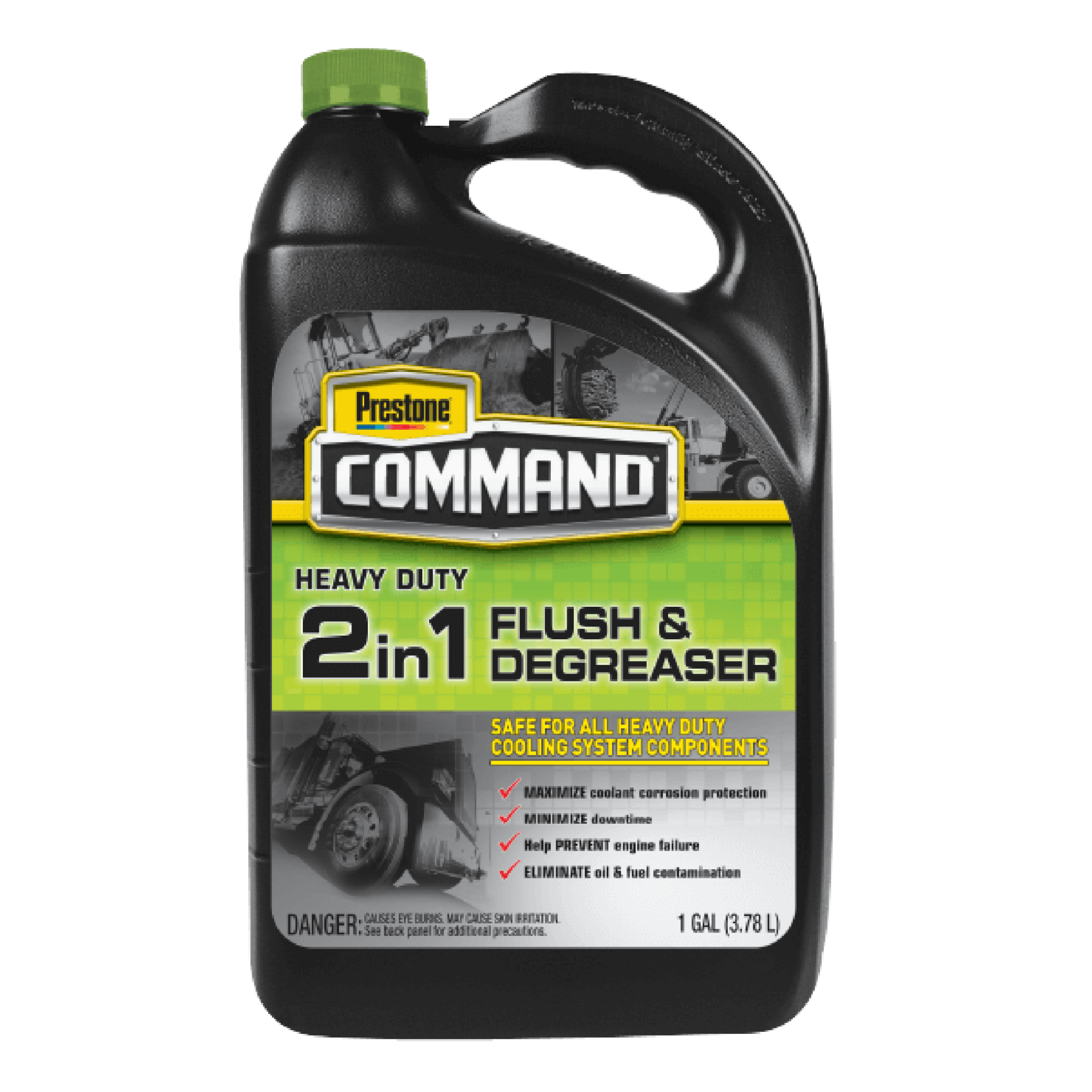 3.78L - Heavy Duty Cooling System 2 in 1 Flush & Degreaser - Prestone ...